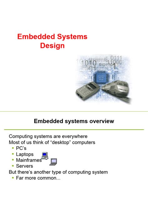 Lecture 01 Introduction Pdf Integrated Circuit Computer Program