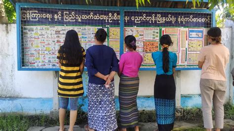 ညောင်တုန်းမြို့နယ်တွင် သဘာဝဘေးအန္တရာယ်ကြိုတင်ကာကွယ်ရေး အသိပညာပေး နံရံကပ်စာစောင်ပြသ Information