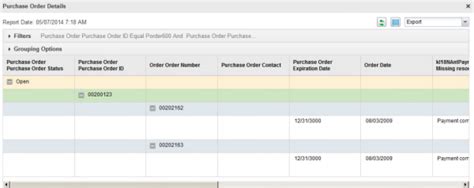 Purchase Order Details