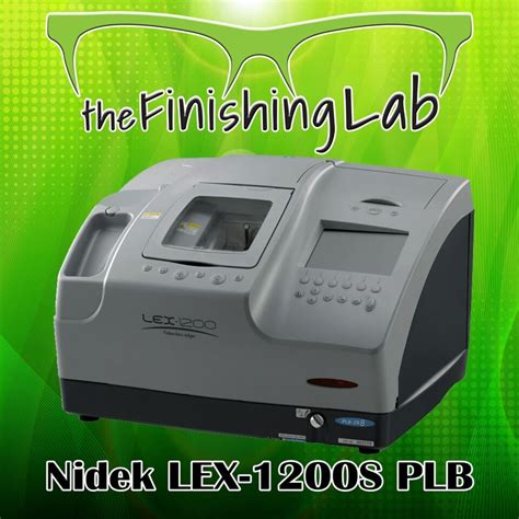 Used Santinelli Nidek Lex 1200 Patternless Edger For Sale Dotmed Listing 5246289