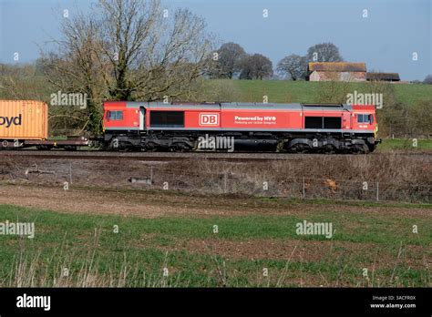 Db Class 66 Diesel Locomotive No 66085 Powered By Hvo Pulling A