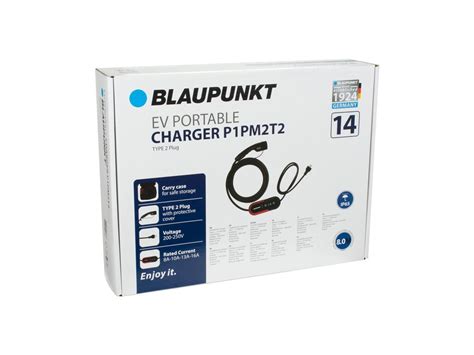 Blaupunkt V Draagbare Lader Type Fase A Tot A P Pm T