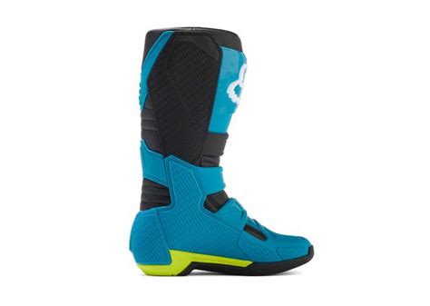 Fox Comp Boot Blue Yellow Amx Superstores