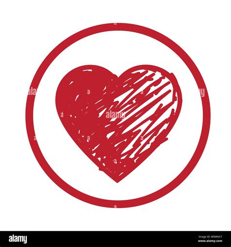 Heart Icon Vector Illustration Stock Vector Image And Art Alamy