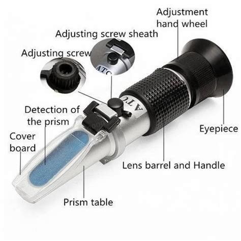 Erma 0 32 Brix Hand Held Refractometers With Automatic Temperature Compensation For Sugar At