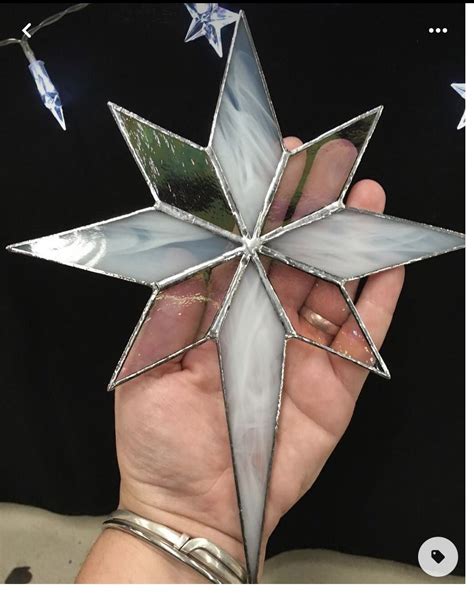 Star Ornament Glass Star Ornament Stained Glass Star Sun Etsy Artofit