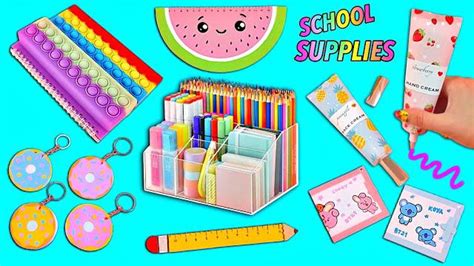 ایده کاردستی دخترانه جدید 11 ایده لوازم مدرسه