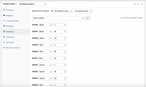 create offers for variable products bundler