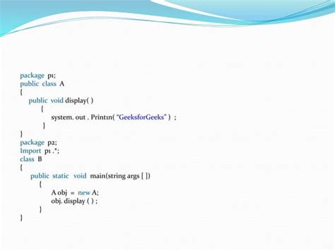 Visibility Modifiers For Access Controlpptx