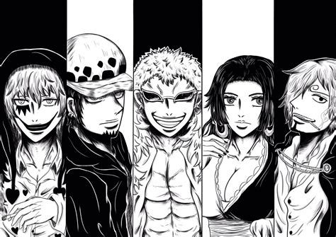 Boa Hancock Donquixote Doflamingo Donquixote Rocinante Sanji One