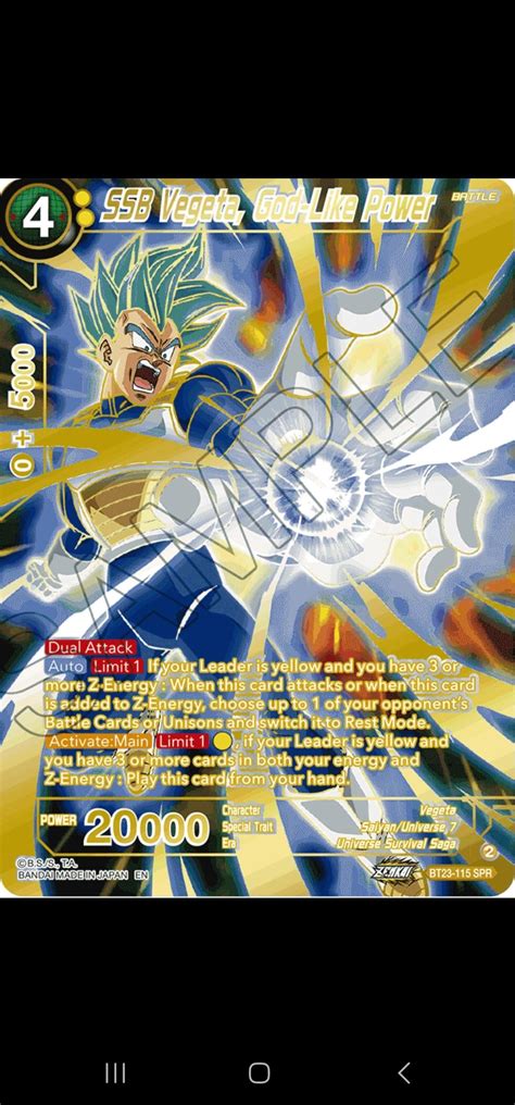 Thoughts On Full Yellow Ui Deck R Dbs Cardgame