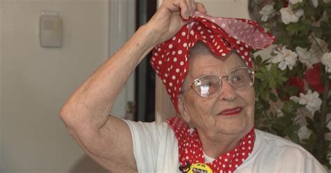 Mae Krier Bucks Countys Own Rosie The Riveter To Receive