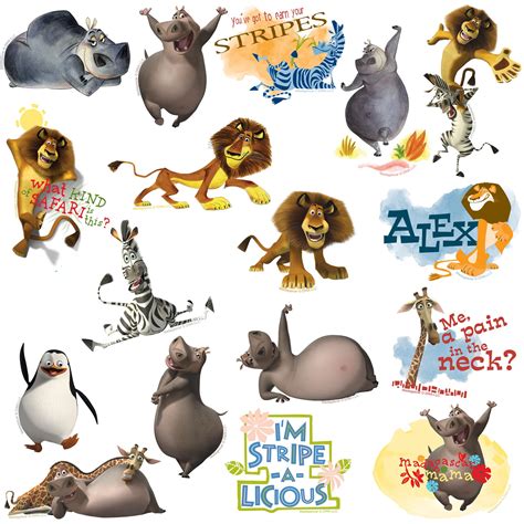 Madagascar Characters Names Comparison Age Madagascar Of Cartoon