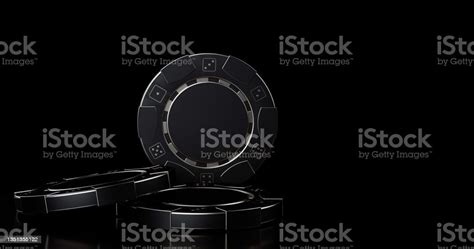 현대 블랙 과 실버 카지노 칩 에 검정 3d 일러스트 검정색 배경에 대한 스톡 사진 및 기타 이미지 검정색 배경 겜블링 칩 0명 Istock