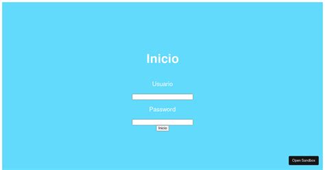 React Codesandbox