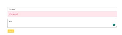 Solved Forms Validation Email Bugs Bricks Community Forum