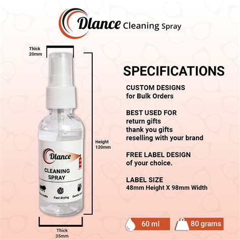 Spray For Lens Cleaning Dlance Cleaning Spray Dnb Multiapps Llp