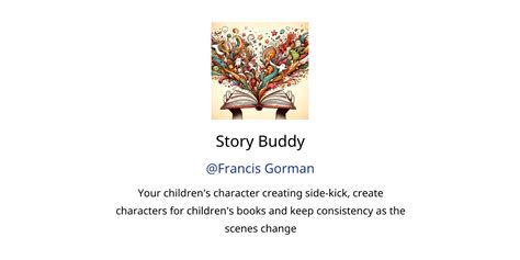 story buddy gpts features and functions examples and prompts gpt store