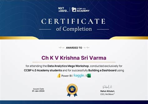 K V Krishna Sri Varma Chekuri On Linkedin Nxtwave