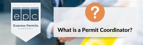 Permit Coordinator What Is A Permit Coordinator Express Permits
