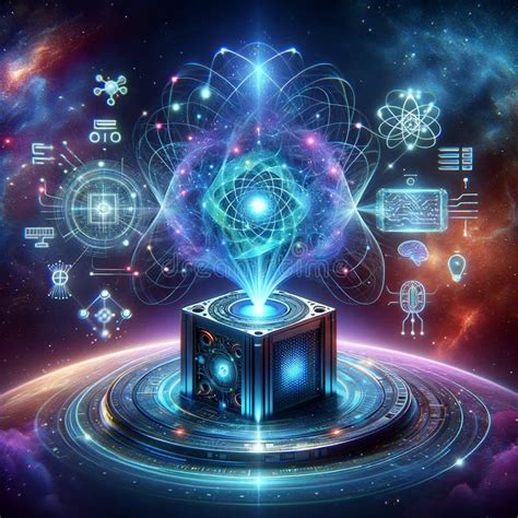 Quantum Ai Unleashed Revolutionizing Tomorrow S Technology Landscape Stock Illustration