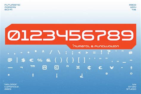 Belamor Futuristic Variable Typeface Sans Serif Ft Variable And Drizy