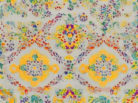 Premium Ai Image Design Small Patterns On White Color Background