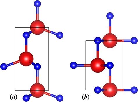 The Wurtzite Structure Space Group P63mc Or 186 Shown In A