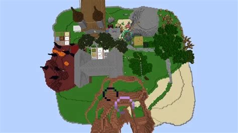 My Hypixel Skyblock Base Minecraft Map