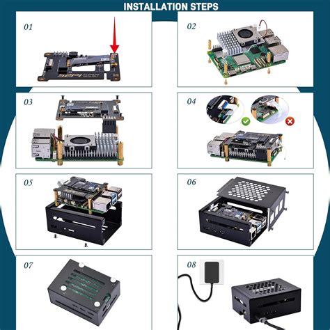 GeeekPi Metal Case For Raspberry Pi With Pi India Ubuy