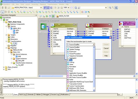 Steps To Use Filter Transformation In Informatica