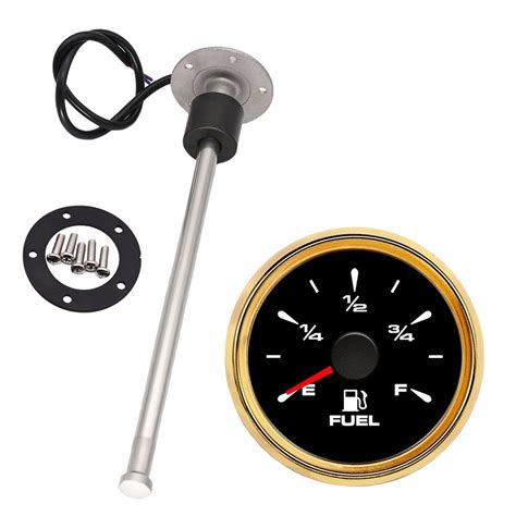 52mm Pointer Fuel Level Gauge With 0 190ohm Oil Tank Indicator Marine