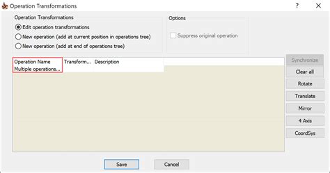 Pocket Operation Technology Types