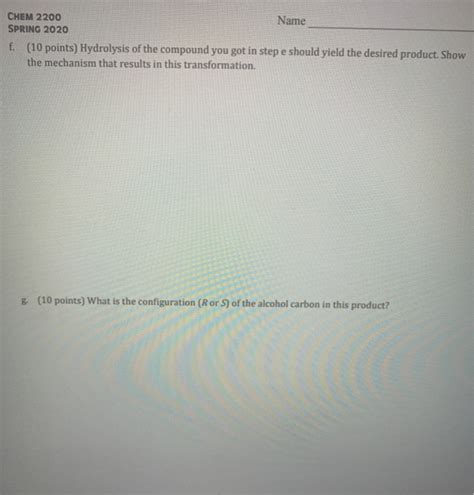 5 60 Points Total 5 Points Extra Credit