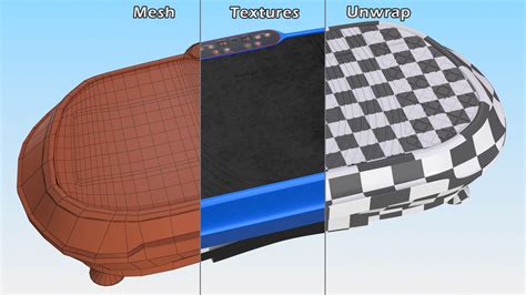 Vibration Exercise Machine 3d Model 34 3ds Blend C4d Fbx Max Ma Lxo Obj Free3d