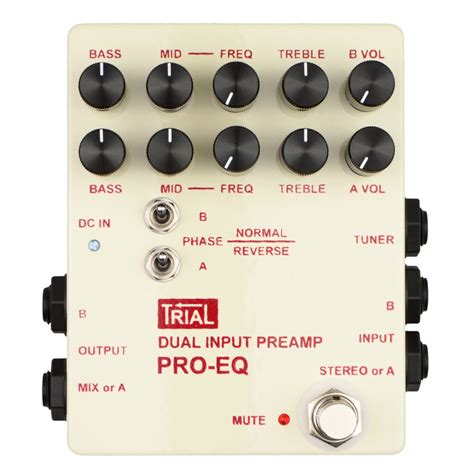 DUAL INPUT PREAMP PRO EQ Trial