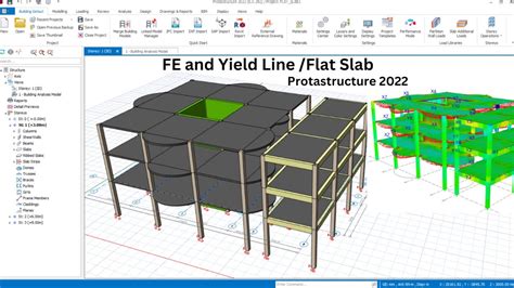 Protastructure Tutorial Finite Element Analysis Of Irregular Flat Slab YouTube