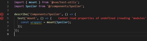 Mount Tsx Component · Vuejs Test Utils · Discussion 2002 · Github