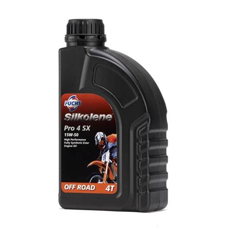 Silkolene Pro 4 Sx 15w50 Motorcycle Oil Silkolene Pro4 Sx 15w50 Msa