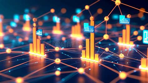 Global Data Network Growth Stock Illustration Illustration Of Analysis 355755737