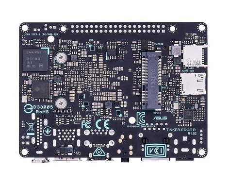 Asus представили одноплатный компьютер Tinker Edge R