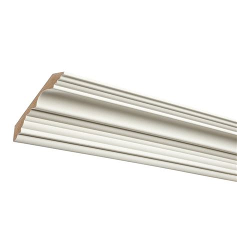 Lowes Primed Mdf Crown Moulding White 4 18 X 8 Each Delivery