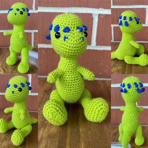 Pachycephalosaurus Toy Etsy