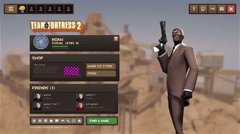 Hi I Remade My Tf2 Menu Concept From A Couple Months Back If Youre