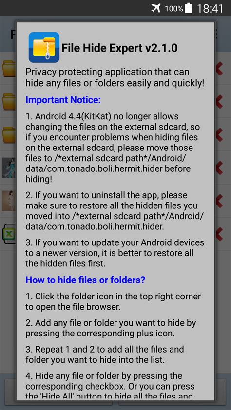 File Hide Expert App On Amazon Appstore