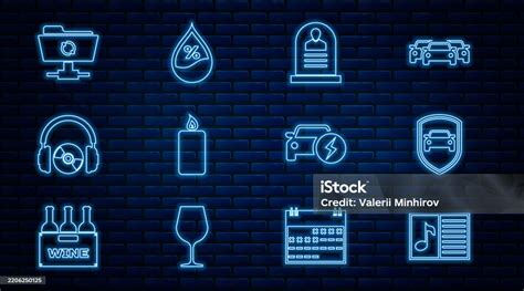 라인 음악 책 메모 자동차 보호 또는 보험 삭제 표시 Rip 작성 불타는 촛불 헤드폰 Cd Dvd Ftp 동기화 새로 고침 전기 자동차 및 물방울 백분율 아이콘과 함께 음악