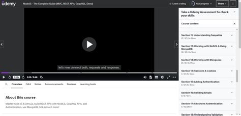 I Wanna Share My Experience With This Nodejs Course I Am Really In Love With The Way That The