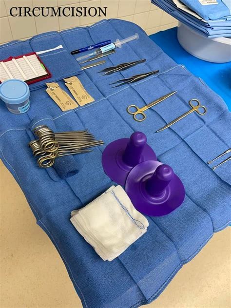 Circumcision Mayo Stand And Back Table Setup Cstsetup