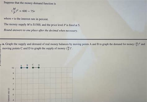 Solved B Calculate The Equilibrium Interest Rate The Chegg