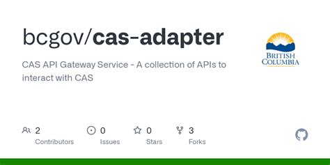 workflow runs · bcgov cas adapter · github